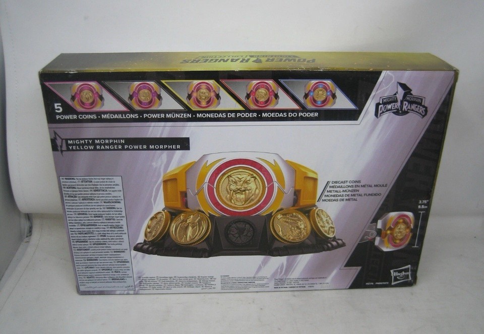 Power Rangers Lightning Collection Mighty Morphin Yellow Ranger Power ...