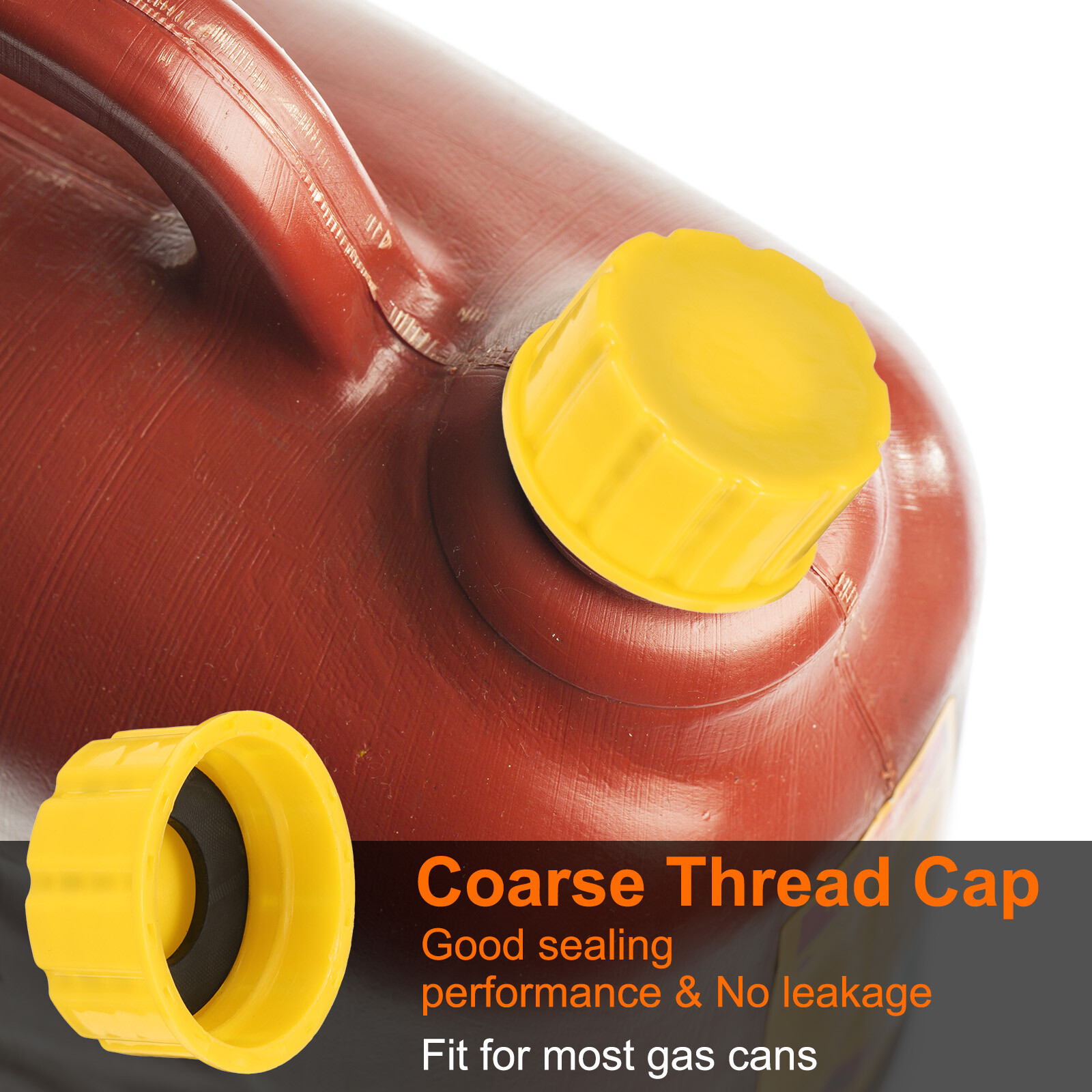 3pcs Gas Can Cap, Coarse Thread Gas Cap Replacement for Gasoline Gas ...