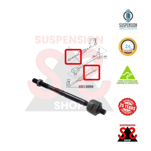 Front Axle Inner Tie Rod Suit RENAULT ScEnic 1.9 dCi (JM14) SCENIC II ...