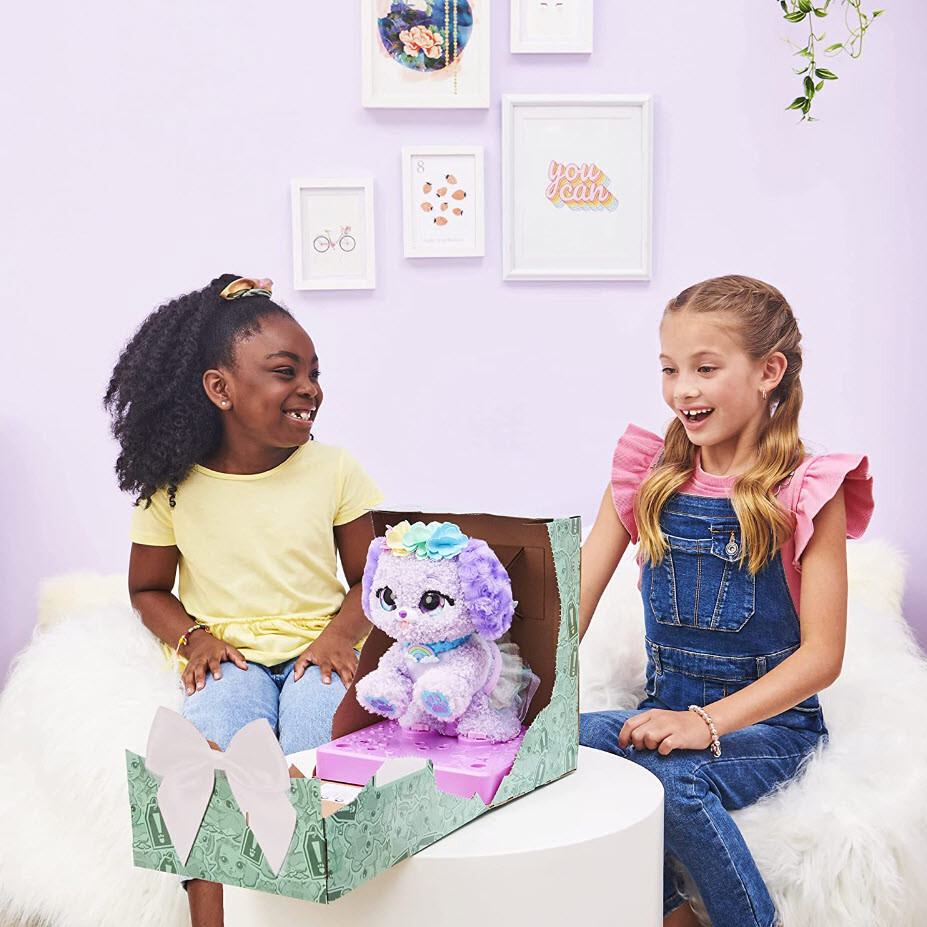 Present Pets FAIRY PUP Interactive Plush Puppy Dog 100+ Sounds ...