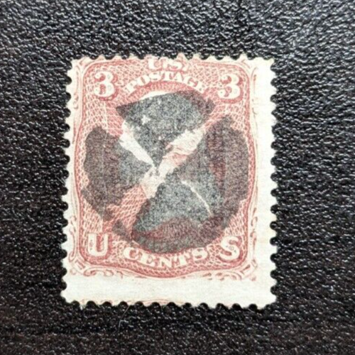 USA . Scott's # 88. Used. George Washington. E Grill. sal's stamp store ...