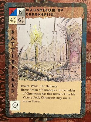 Blood Wars CCG 1995 / Mausoleum Of Chronepsis | eBay