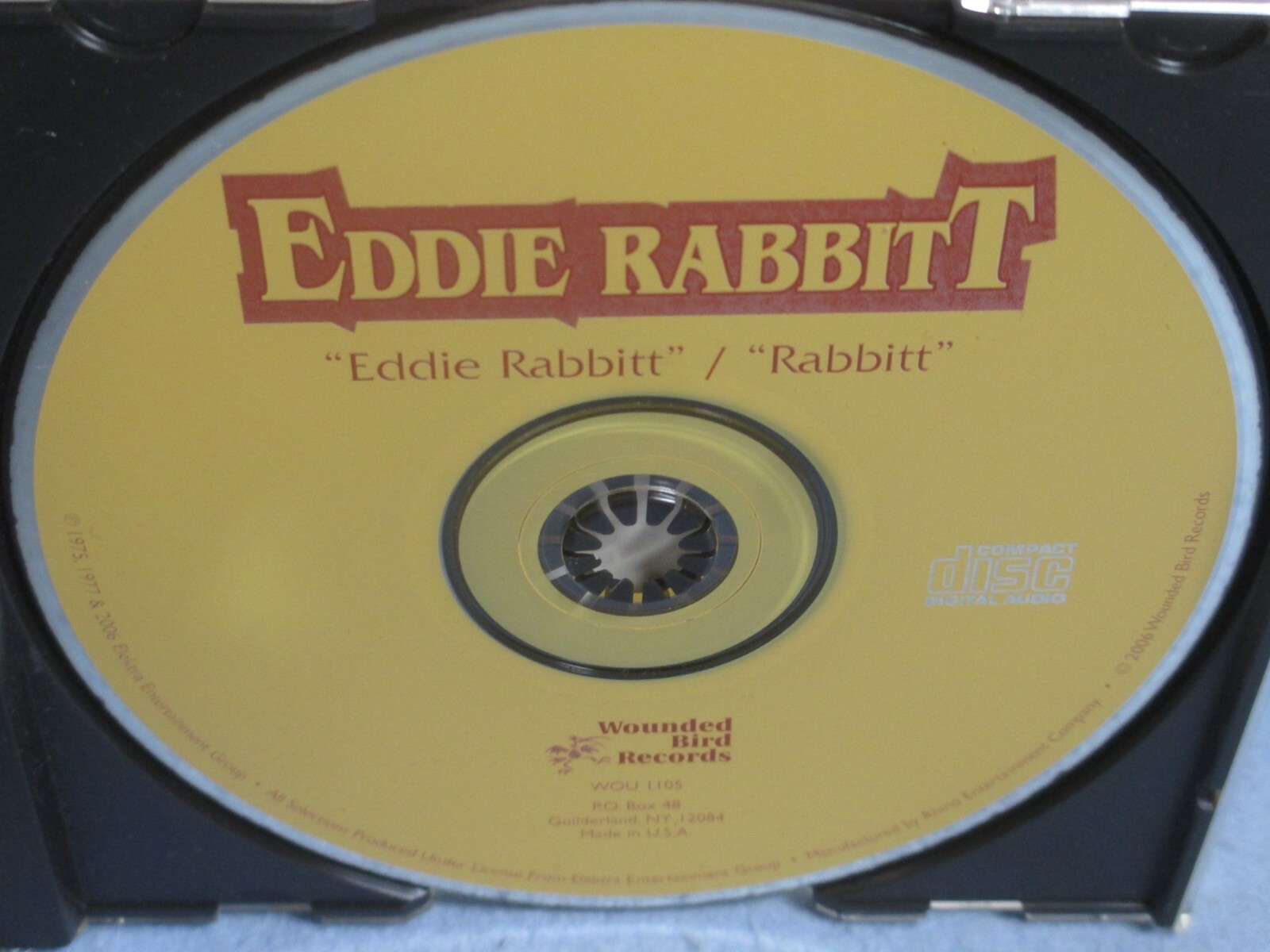 Eddie Rabbitt - Eddie Rabbitt/Rabbit (CD - 1975/77 / 2006 Wounded Bird ...