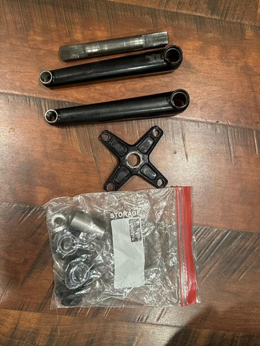 Good Condition Profile Race 19mm Crankset, spindle and Euro BB, 175mm ...