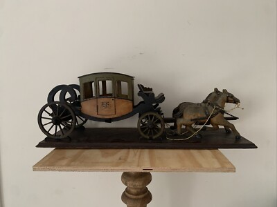 1800's "Salesman's sample English Coach Carriage | eBay