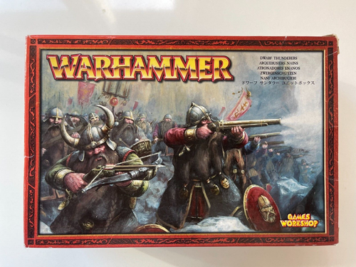 Dwarf Thunderers w/ Command | Warhammer The Old World OOP Dwarfs Unit ...