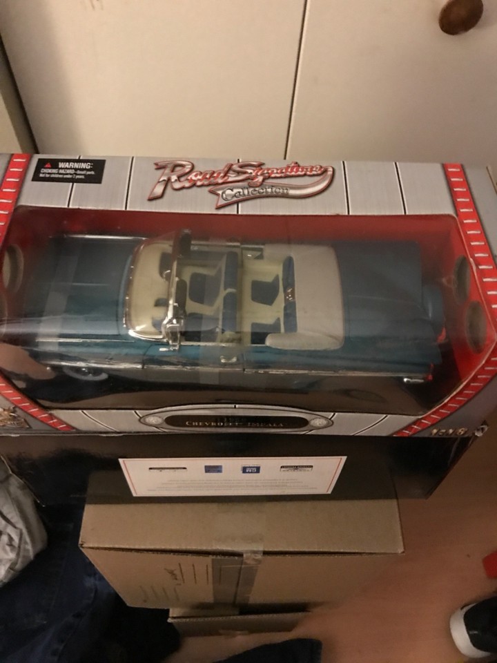 road signature 1 18 diecast 1959 Chevrolet impala convertible new in ...
