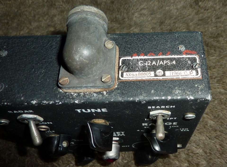 US Navy C-12A/APS-4 Radar Control Panel | eBay