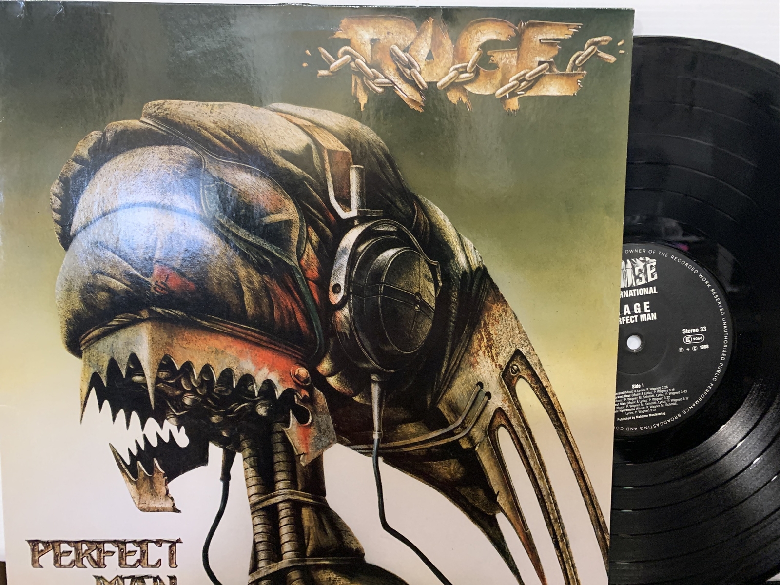 Rage - Perfect Man LP 1988 Noise International ‎– N 0112-1 VG+/EX | eBay