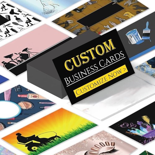 1000 Business Cards Custom, Full Color, Matte/Gloss - FREE SHIPPING ...