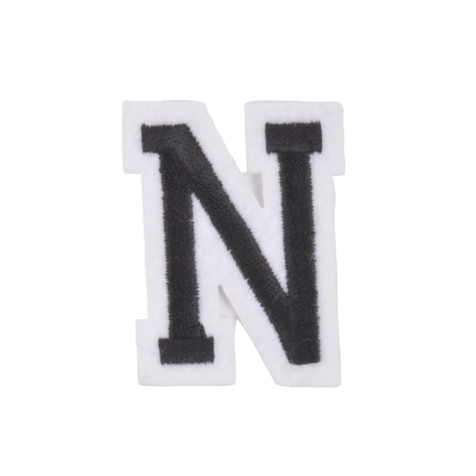 Varsity Letter N Iron On Patch/Badge/Applique/Transfer A-Z Alphabet ...
