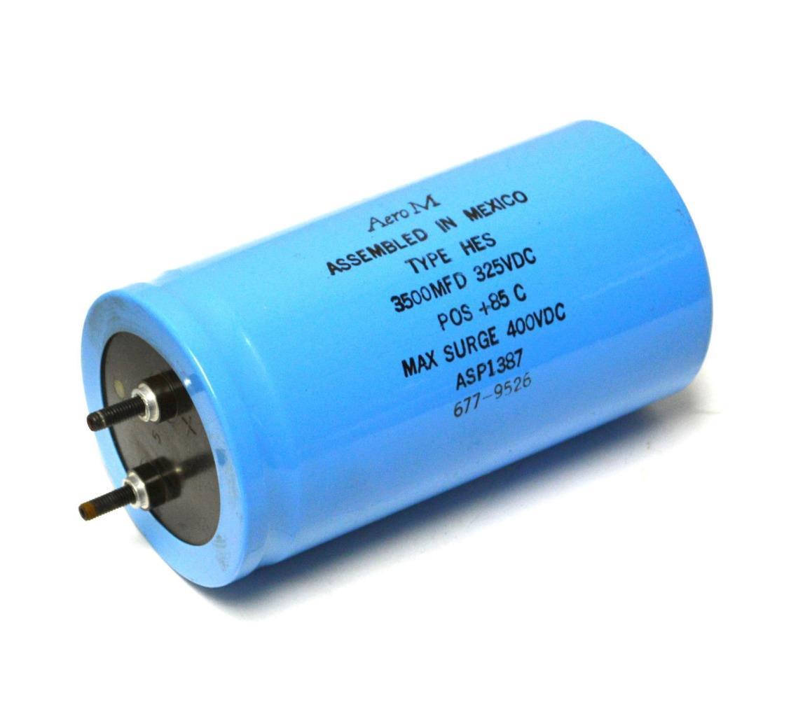 Aero M Type HES Capacitor 3500 MFD 325 VDC Max Surge 400 VDC ASP1387 | eBay