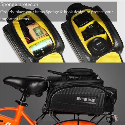 ENGWE Cycling Bike Rear Rack Seat Saddle Bag Bicycle Tail Storage ...