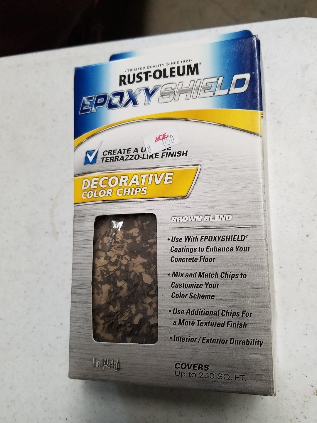 Rust-Oleum 238472 EPOXY Shield Decorative Color Chips - Brown Blend | eBay
