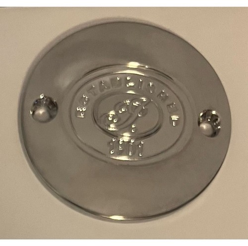 Vintage Indian Motorcycle-Gilroy OEM Script Engine Point Cover Points ...