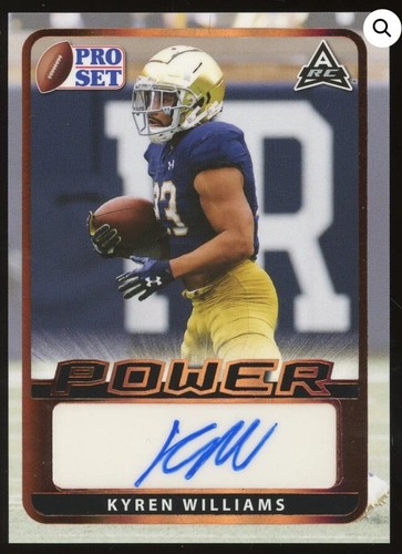 Kyren Williams Signed Leaf Pro Set Power Autograph (LEAF) | eBay