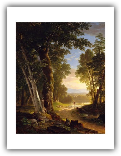 Asher Brown Durand : "The Beeches" (1845) - Giclee Fine Art Print | eBay