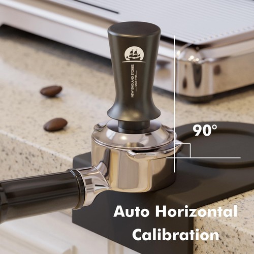 53mm Espresso Tamper with 1.7mm Thickness Puck Screen, 30lb Spring ...