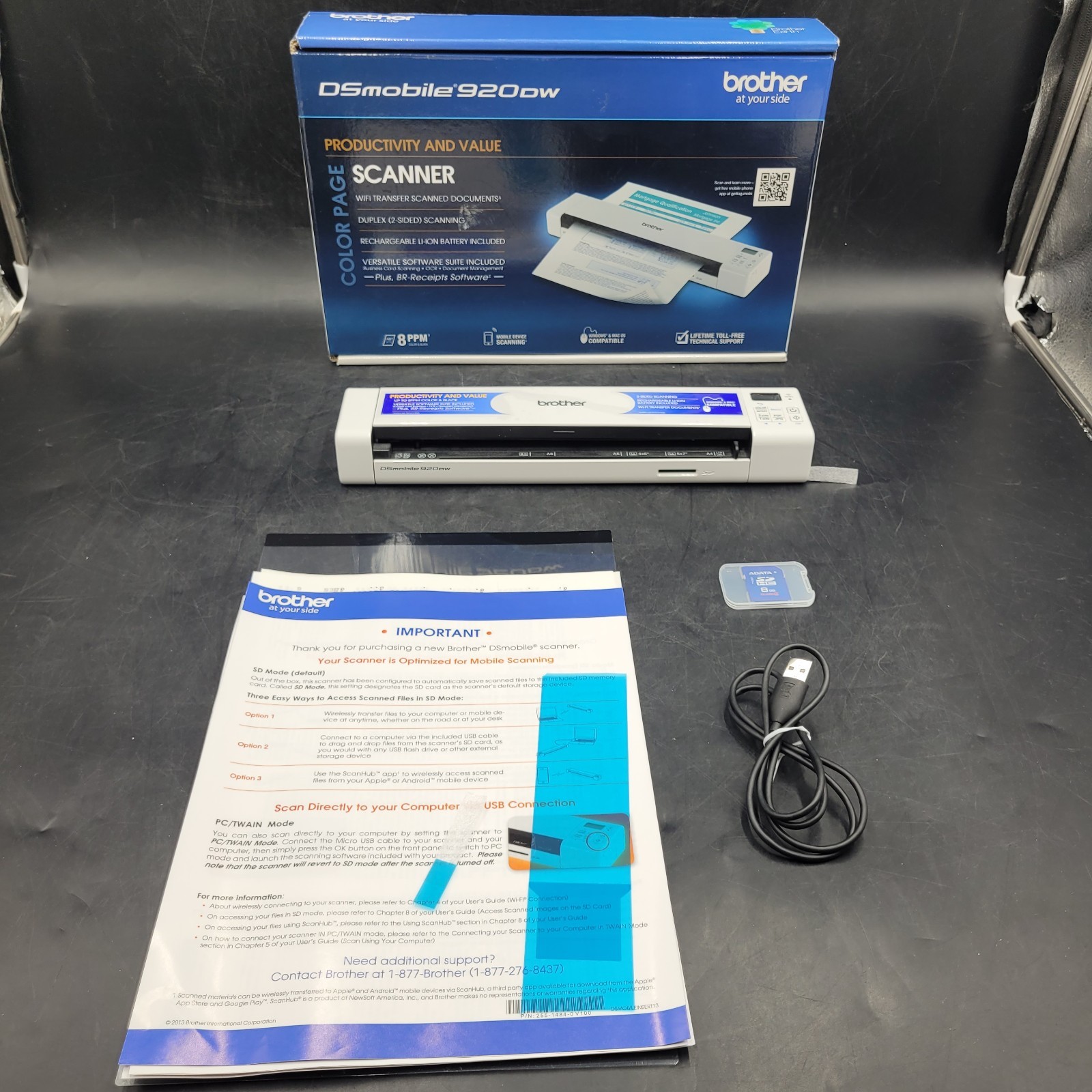 Brother Color Duplex Scanner DSMobile 920DW WiFi 617407443097| eBay