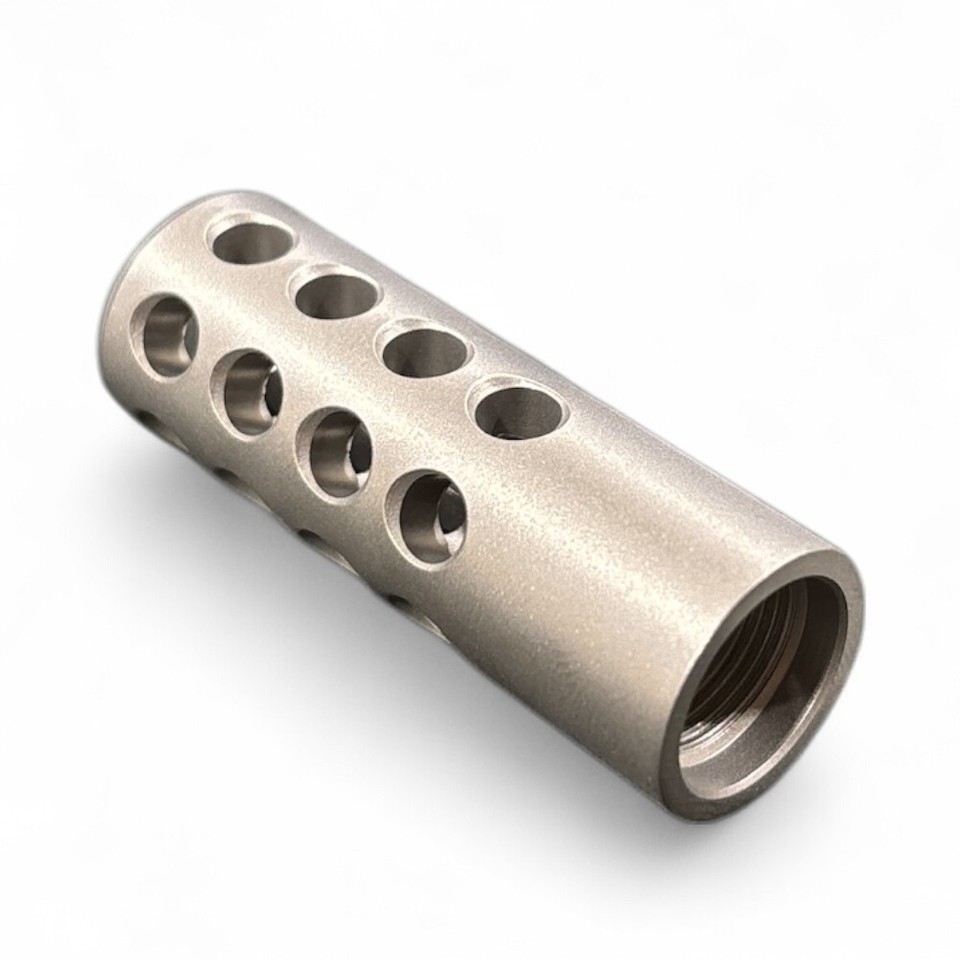 1/2 x 28 Radial Muzzle Brake .680 Diameter By J&A Outdoors MADE IN USA ...
