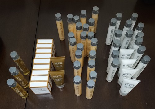 Essential Elements Bathe Lot 1 Oz Hotel Size Soap, Shampoo, Conditioner ...