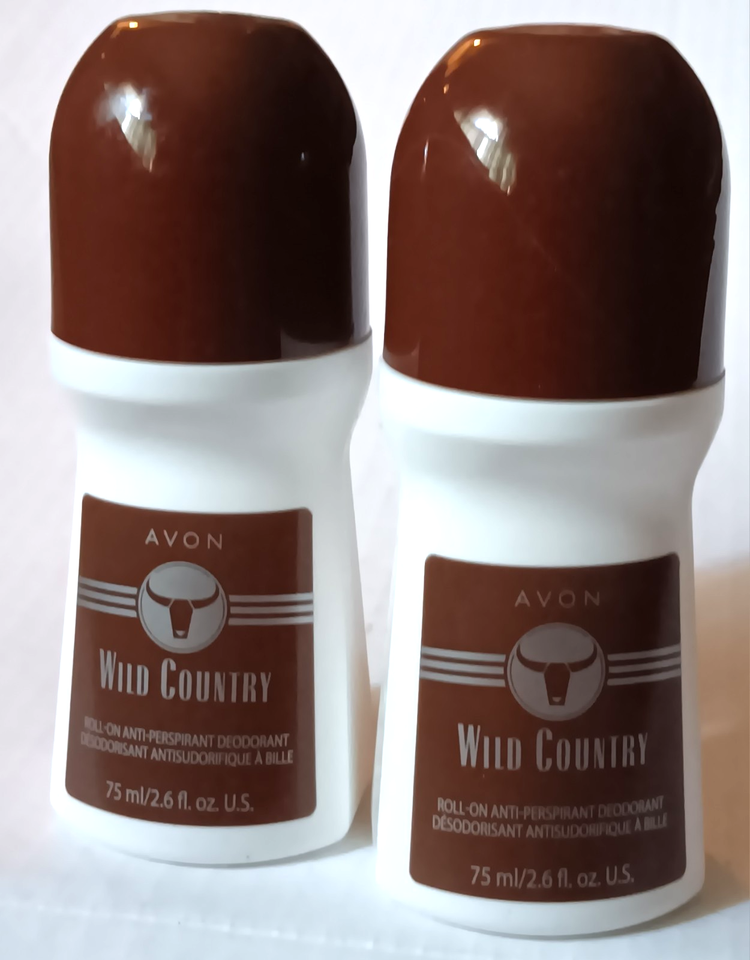 AVON Wild Country Roll-On Anti-Perspirant Deodorant 2.6oz NEW | eBay