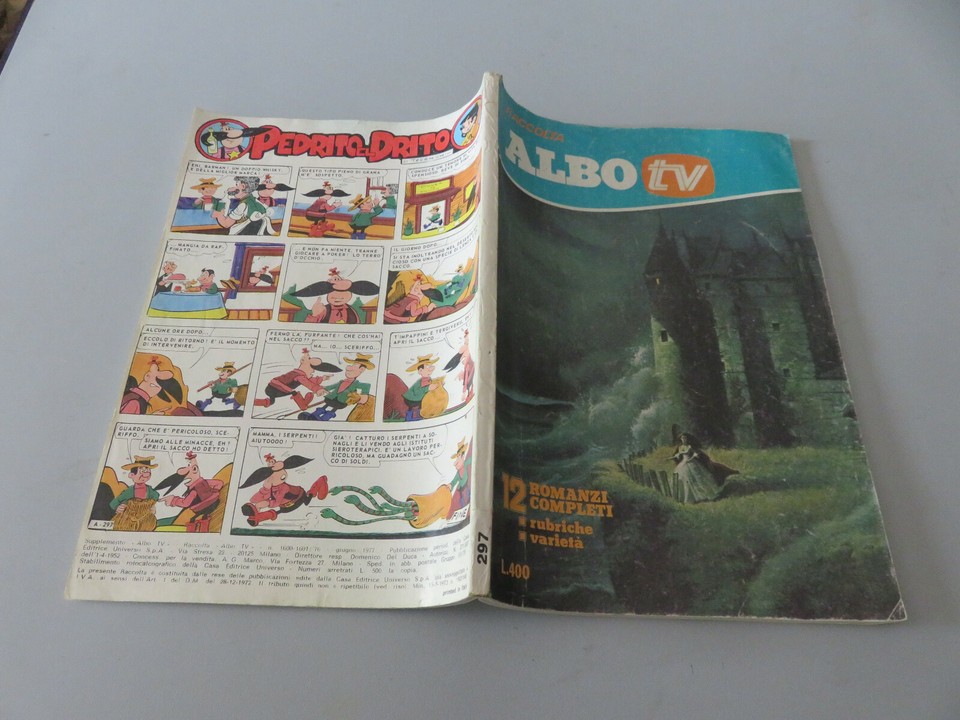 Magazine Collection Albo TV N°297 - 12 Romanzi Complete Lire 400 Anni ...