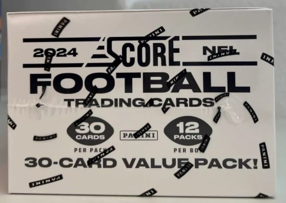 2024 PANINI SCORE FOOTBALL FACTORY SEALED CELLO FAT PACK BOX - 360 ...