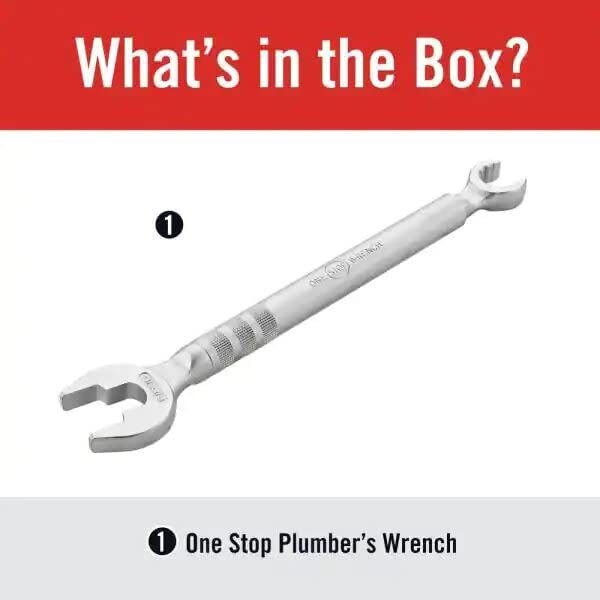 RIDGID 27023 Model 2002 One Stop Wrench for Angle Stops Straight Stops ...