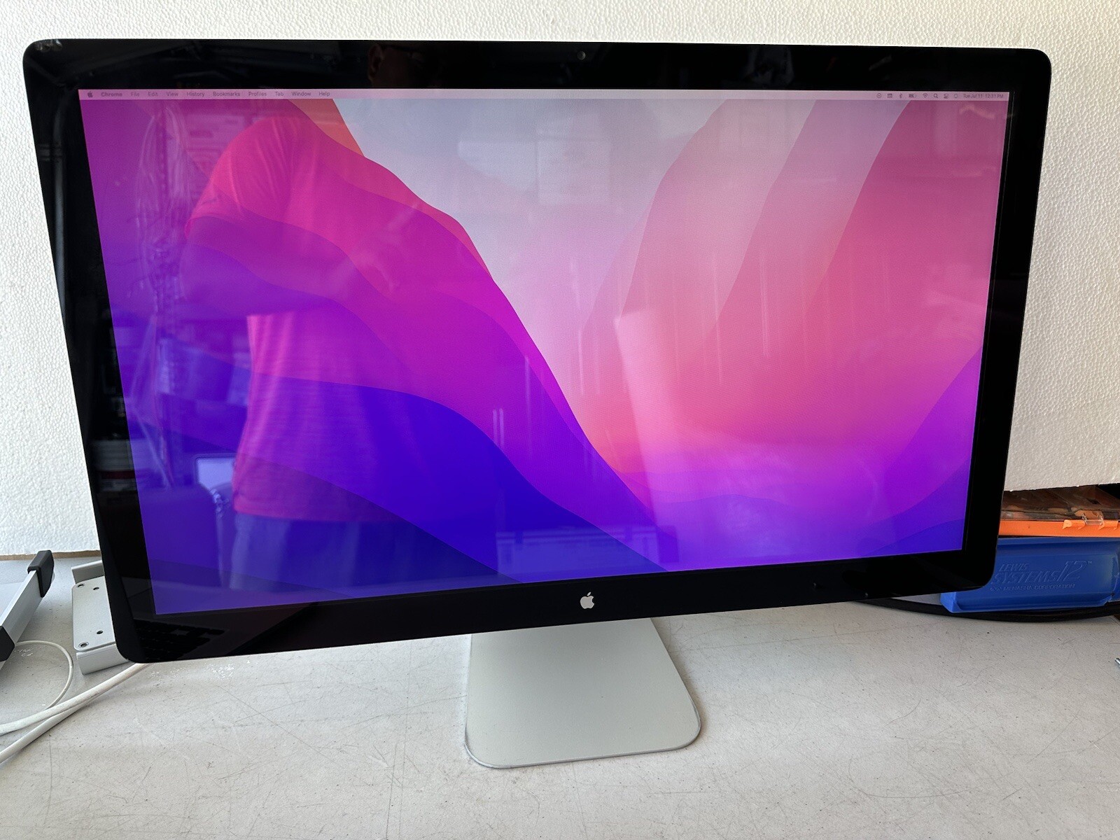 Apple A1407 Thunderbolt Display (2011) 27" 2560x1440 WS LCD Monitor ...