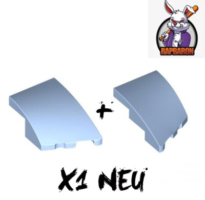 Lego® 1x 3x2 Wedge Flügel Links Rechts Bright Light Blue 80177 80178 ...