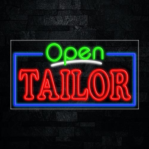 Tailor LED Neon Sign 33"L x 18"H #35579 | eBay