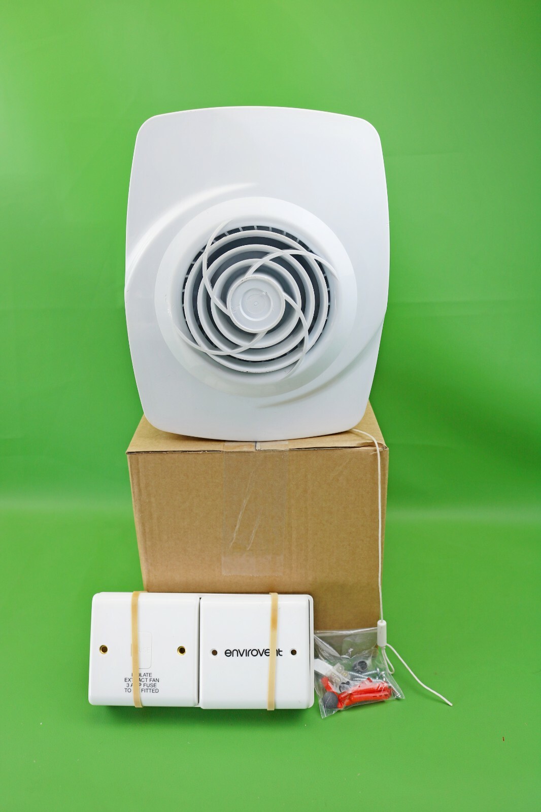 Envirovent SELV Low Voltage Filterless Bathroom WC Extractor Fan 12V ...