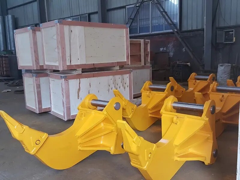 Excavator Ripper Digger Attachment for 5 ton to 9 ton Excavators Small ...