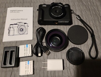 4K WI-FI WIQI Digital Camera UHD-W01/W02 Great beginners Camera* | eBay