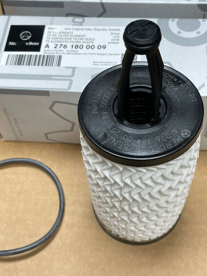 Mercedes-Benz Genuine Engine Oil Filter Kit for C CL CLS E GL GLC GLE ...