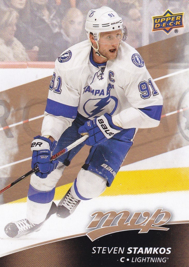 STEVEN STAMKOS 17-18 2017-18 UPPER DECK MVP SHORT PRINT BASE #229 TAMPA ...