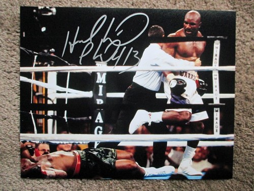 EVANDER HOLYFIELD AUTOGRAPHED 8X10 | eBay