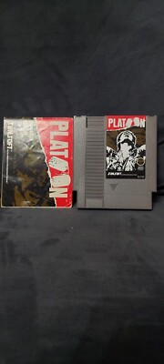 Platoon Nintendo NES Original Authentic With Game Manual 20763110051| eBay