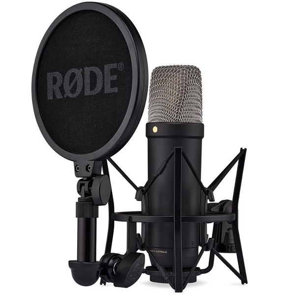 Rode NT1 5th Gen. Condenser Microphone with SM6 Shockmount and Pop ...