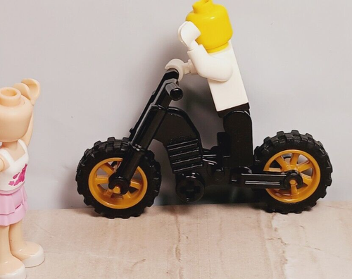 New LEGO Electric Scooter Vacation Bike Rental GOLD Wheels Stand Up ...