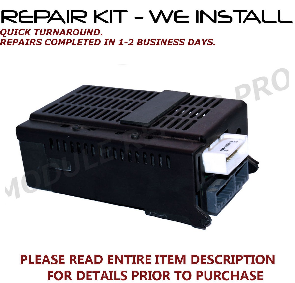 Take Off Oem Ford Crown Victoria Lighting Control Module Housing Chip