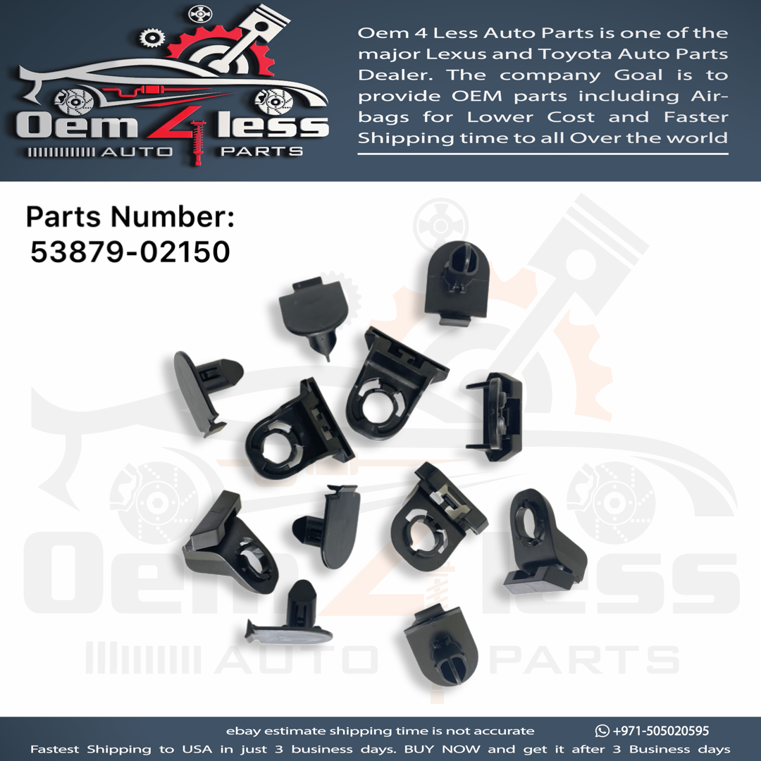 Lexus ES250 Bumper to Fender Liner Retainer Clip Set 2021, 2022 OEM ...