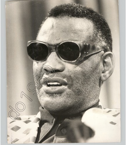 MUSIC Legend RAY CHARLES Tour SYDNEY Australia VINTAGE 1979 Press Photo ...