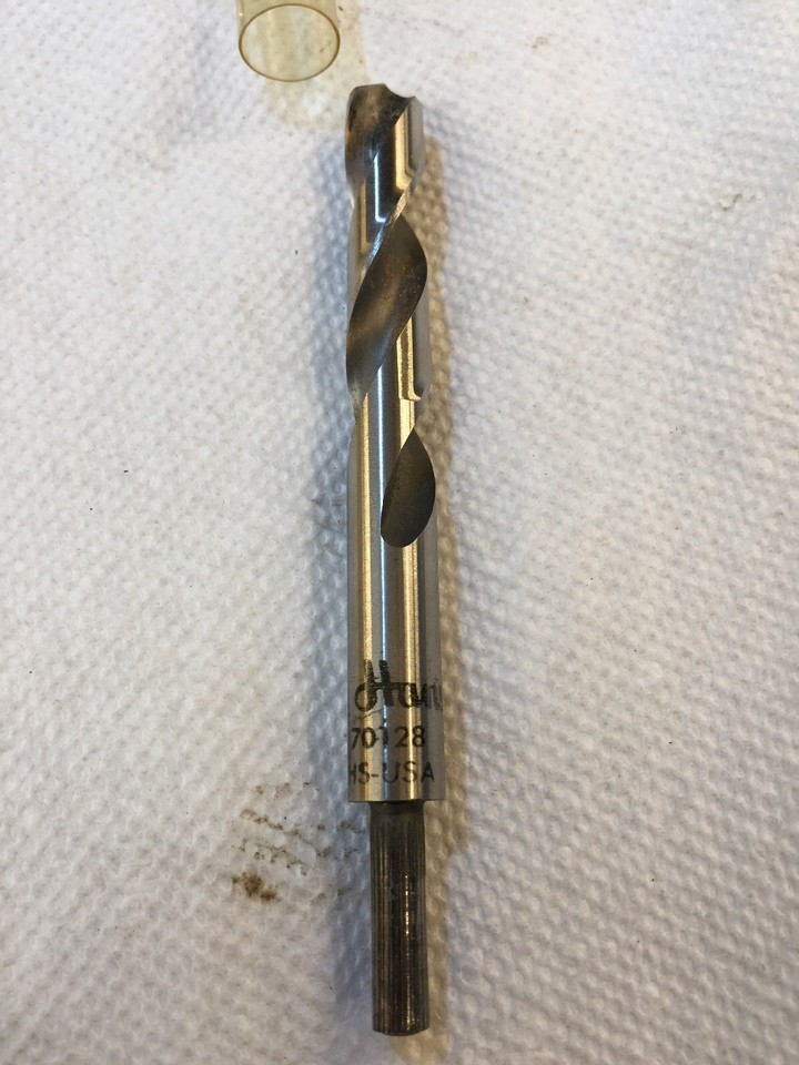 Vintage Hanson High Speed Steel Drill 7/16 Made in Worcester, MA | eBay