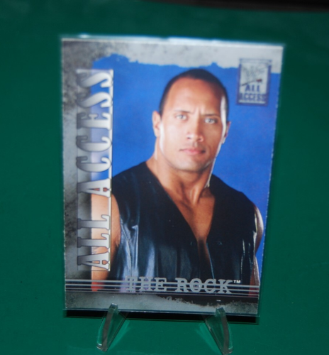 The Rock WWF 2002 Fleer All Access #16 WWE Card | eBay