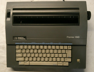 Smith Corona Premier 100 5A Portable Vintage Electric Typewriter W ...