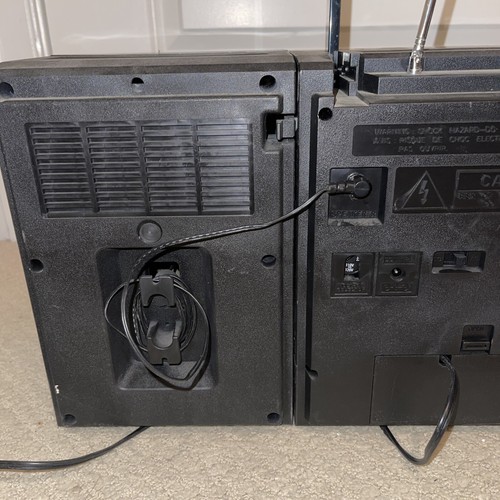 1980s LASONIC LPC-990 VINTAGE BOOMBOX HIGH FIDELITY DETACHABLE SPEAKERS ...