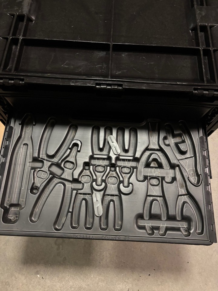 SNAP ON SMALL ARMS TOOL KIT BOX 6 DRAWER WITH TOOL LAYOUT TK-2111-A | eBay
