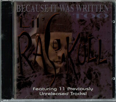 Lil' Raskull ‎- Because It Was Written Too - CD © 2001 (B17) | eBay
